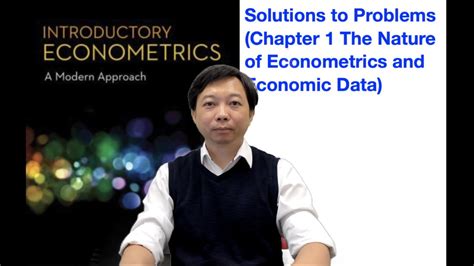 Solutions To Problems Chapter 1 Nature Of Econometrics Introductory