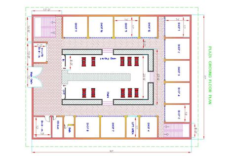 Design Two Dimensional Plan Column Layout Interior Design Sanatory Design By Cad1372junaid