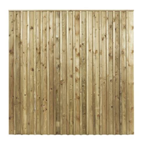 Solid Beaded Panel With Flat Top At Thornton Fencing In Huddersfield Uk