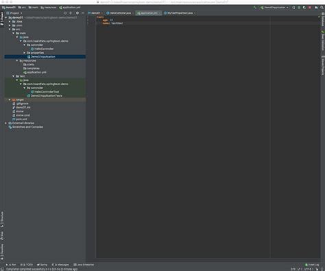 Springboot 教程 And 笔记 Demo03 配置文件 链滴