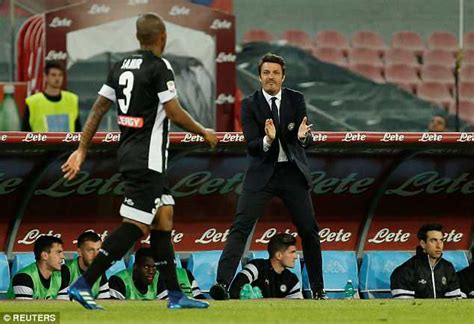 Udinese Sack Manager Massimo Oddo After 11 Straight Serie A Defeats