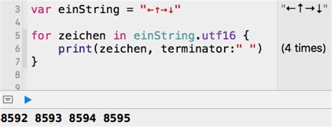 STRING Utf16 Swift 2 Repetico