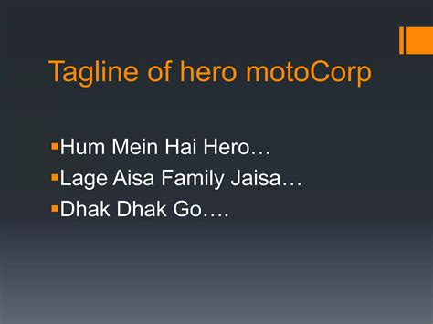 Hero Motocorp Ltd Ppt