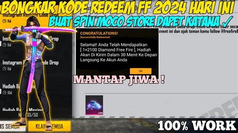 KODE REDEEM FREE FIRE TERBARU 26 APRIL 2024 HARI INI YouTube