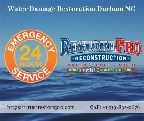 Water Damage Restoration Durham Nc