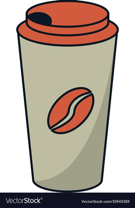 Disposable Coffee Cup Design Royalty Free Vector Image