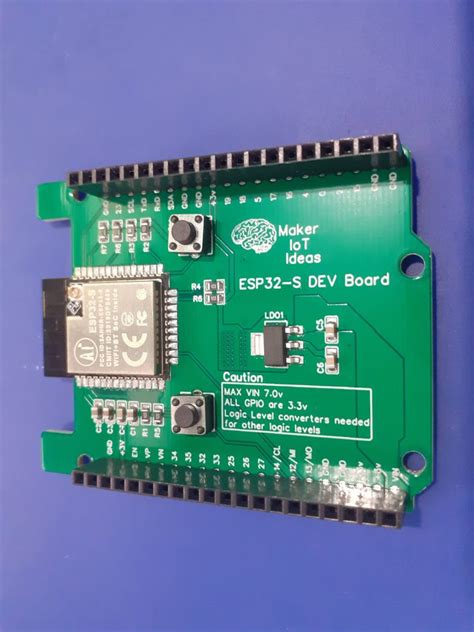 Esp32 S Dev Board Rev 20 Maker And Iot Ideas