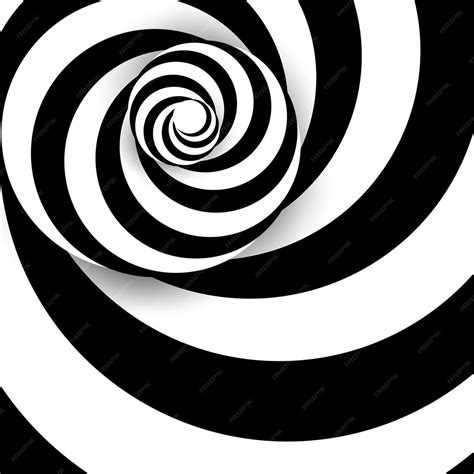 Premium Vector Spiral Abstract Background Dynamic Art