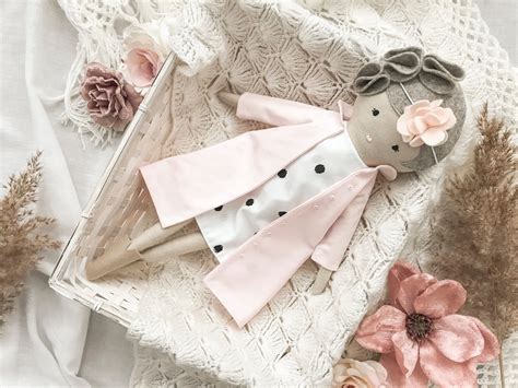 Handmade Clothdoll Girls Room Decor Birthday T For 4 Year Etsy