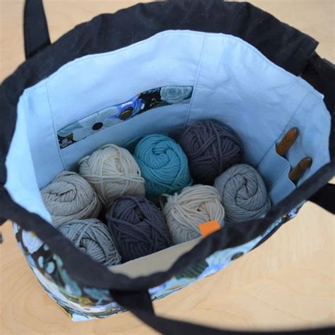 Maxine Project Tote Bag 3 Sizes Video Sew Modern Bags