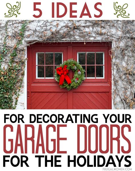 10 Creative Garage Door Christmas Decorations That Make Your House