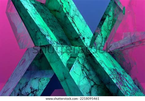 D Render Abstract Art D Background Stock Illustration Shutterstock