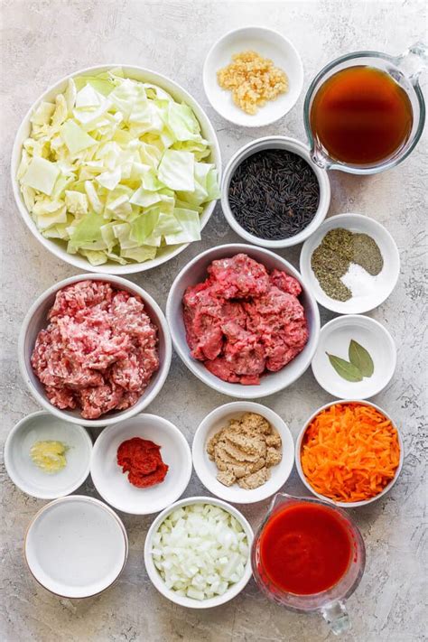 Unstuffed Cabbage Roll Soup A Farmgirls Dabbles