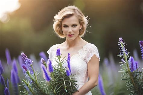 Premium Ai Image Actor In A Garden Of Flowers