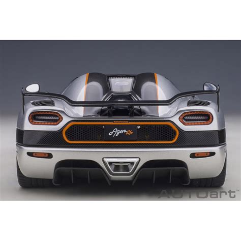 Autoart 1 18 Koenigsegg Agera Rs Moon Silver Carbon Model Universe