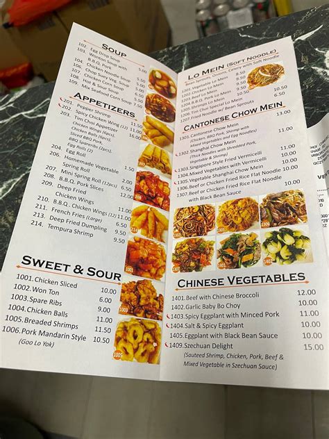 Menu At Tim Chois Chinese Food Restaurant Toronto