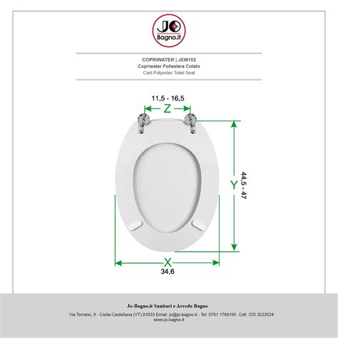 Copriwater Wc Curva Pozzi Ginori Ceramica Jo Bagnoit