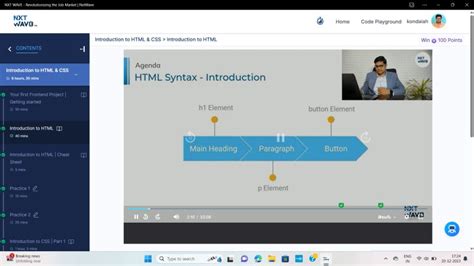 Orsu Kondaiah On Linkedin Day 3 Introduction To Html Syntax Nxtwave Rahul Attuluri