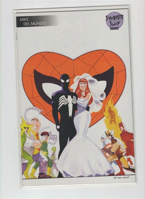 Symbiote Spider Man 1 Symbiote Swap Variant Marvel Comics 3867935636