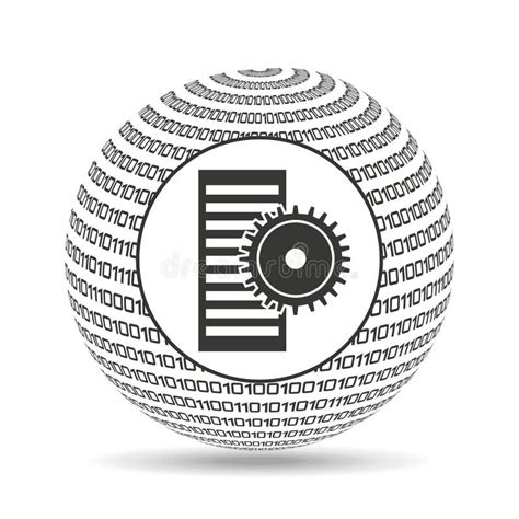 Set Server And Gear Cloud Hacking Analyst Engineer And Hierarchy Organogram Chart Square