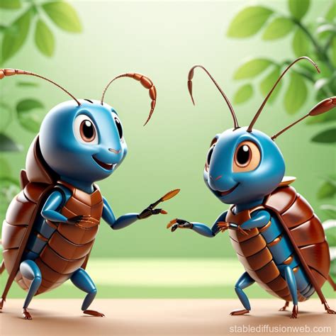 A Cockroach Marries A Human Prompts Stable Diffusion Online