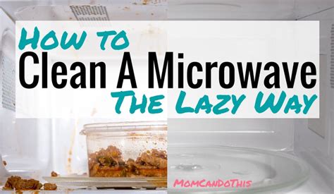 Easy Clean Microwave Clean A Microwave The Easy Frugal Natural Way