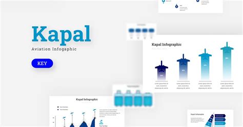 Инфографика Kapal — шаблон Keynote доклада Шаблоны презентаций Включая инфографики и самолет