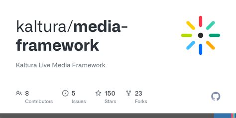 GitHub Kaltura Media Framework Kaltura Live Media Framework