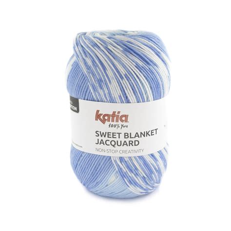 KATIA Sweet Blanket Jacquard 306 samovzorovací