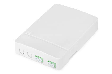 Digitus By Assmann Shop Ftth Enclosure With 2 X Lcapc Dx Couplers