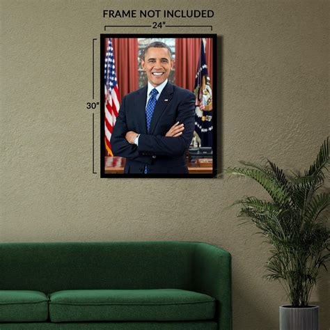 Barack Obama 44th President Of The United States Official Portrait