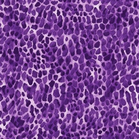 Premium Ai Image Purple Leopard Print Fabric By The Yard