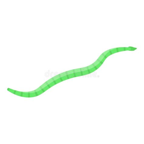Parasite Worm Icon Simple Style Stock Vector Illustration Of Disease