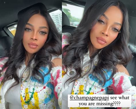 Toke Makinwa Shoots Her Shot At Drake BlacGoss