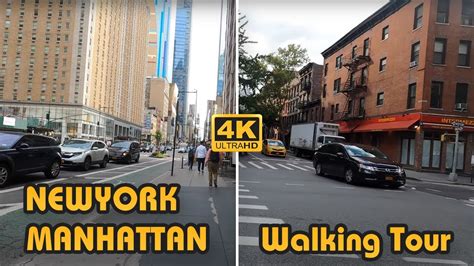 Manhattan Hells Kitchen Ny Walking Tour New York City Nyc ⁴ᴷ⁶⁰ Youtube