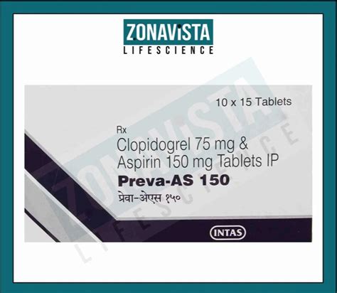 Clopidogrel Aspirin Tablet 150 Mg At ₹ 440box Aspirin Clopidogrel