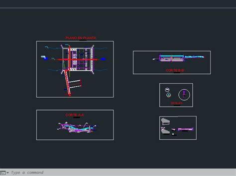 Hydraulic High Mountain Catchment In Autocad Cad 53971 Kb Bibliocad