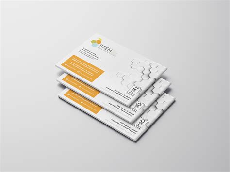 Stem Center Brochure Behance