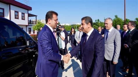 Ekrem İmamoğlu ndan Tevfik Göksuya tebrik ziyareti Internet Haber