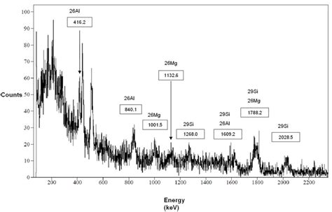 Prompt Gamma Ray Spectrum Taken With Labr 3 Ce Detectors Near The