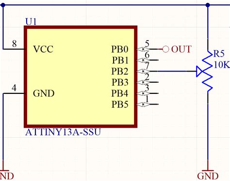 Attiny13 Pwm With Potentiometer Programming Arduino Forum