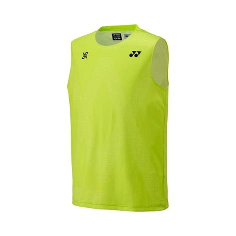 Yonex Va Fresh Lime Sleeveless Top Men Tenniskläder