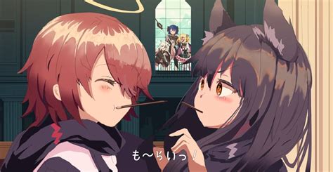Texas Lappland Exusiai Mostima And Sora Arknights Drawn By Yuki