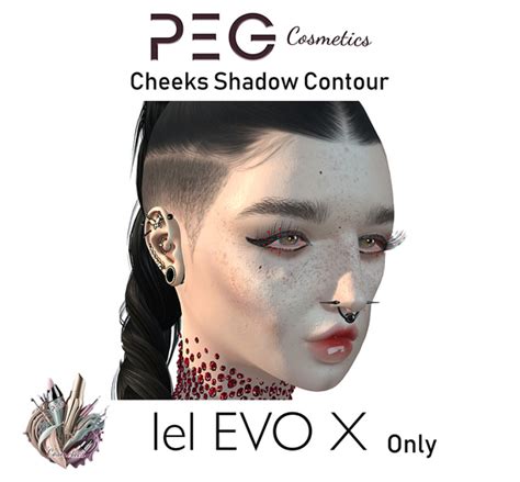 Second Life Marketplace Peg Cosmetics Cheeks Shadow Contour Lel Evox