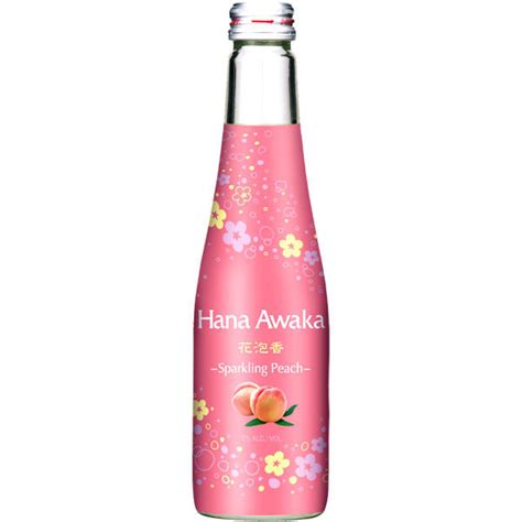 Ozeki Hana Awaka Sparkling Peach Sake 250ml