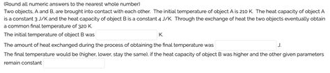 solved round all numeric answers to the nearest whole