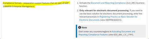 Activation Option For DRC With Existing Document C SAP Community