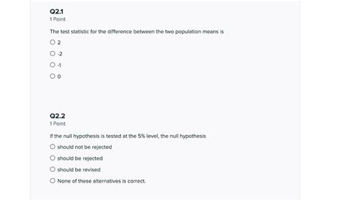 solved q2 2 points the following information was obtained