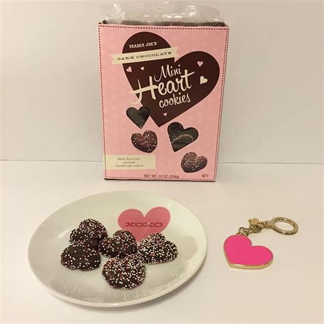Heart Valentine Cookies From Trader Joes