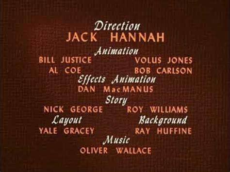 Donald Duck The Flying Squirrel 1954 Recreation Titles Opening